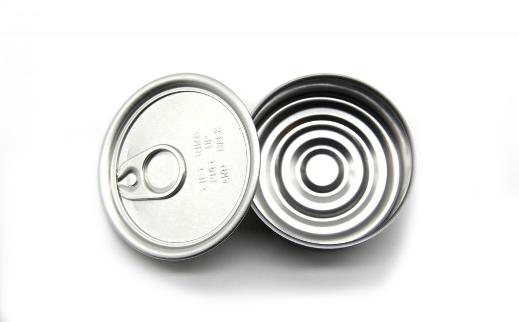 2oz Dry Herb Tins & Aluminum EZO Pull Tab Lids with Clear Plastic ...
