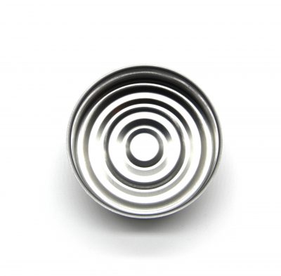 2oz Dry Herb Tins & Aluminum EZO Pull Tab Lids with Clear Plastic ...